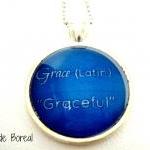 Name Meaning Necklace, Grace on Luulla