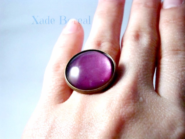 Pink Glass Ring On Luulla