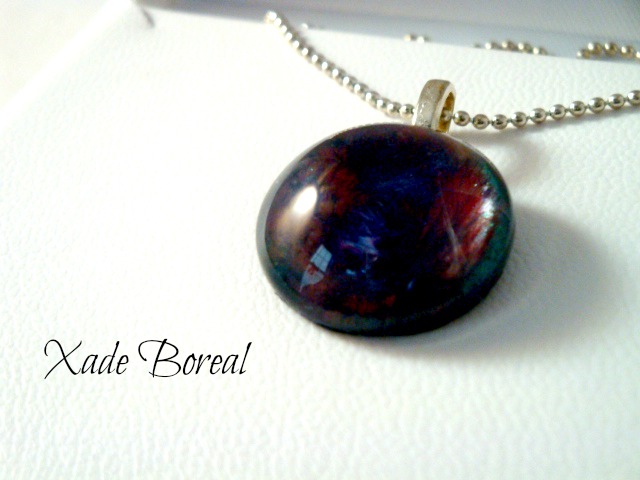 Handmade Glass Pendant Necklace on Luulla