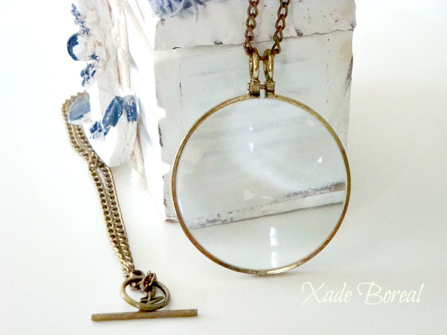 Handmade Monocle Lens ,long Necklace on Luulla