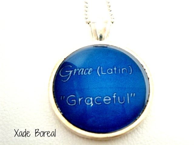 Name Meaning Necklace, Grace on Luulla